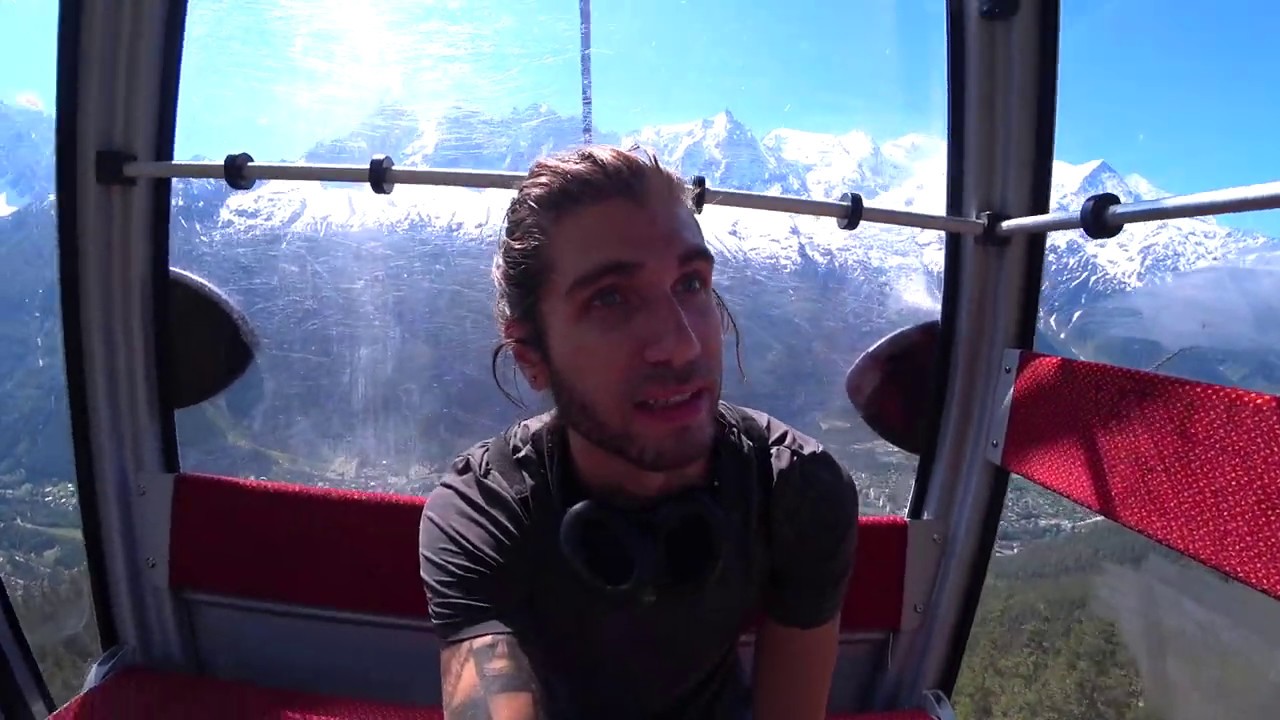 Le Brévent Ski Lift WHOLE JOURNEY Filmed (Including The Second Leg To ...