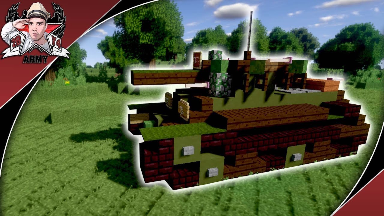 Minecraft: WW2 BT-7 | Light Cavalry Tank Tutorial - YouTube