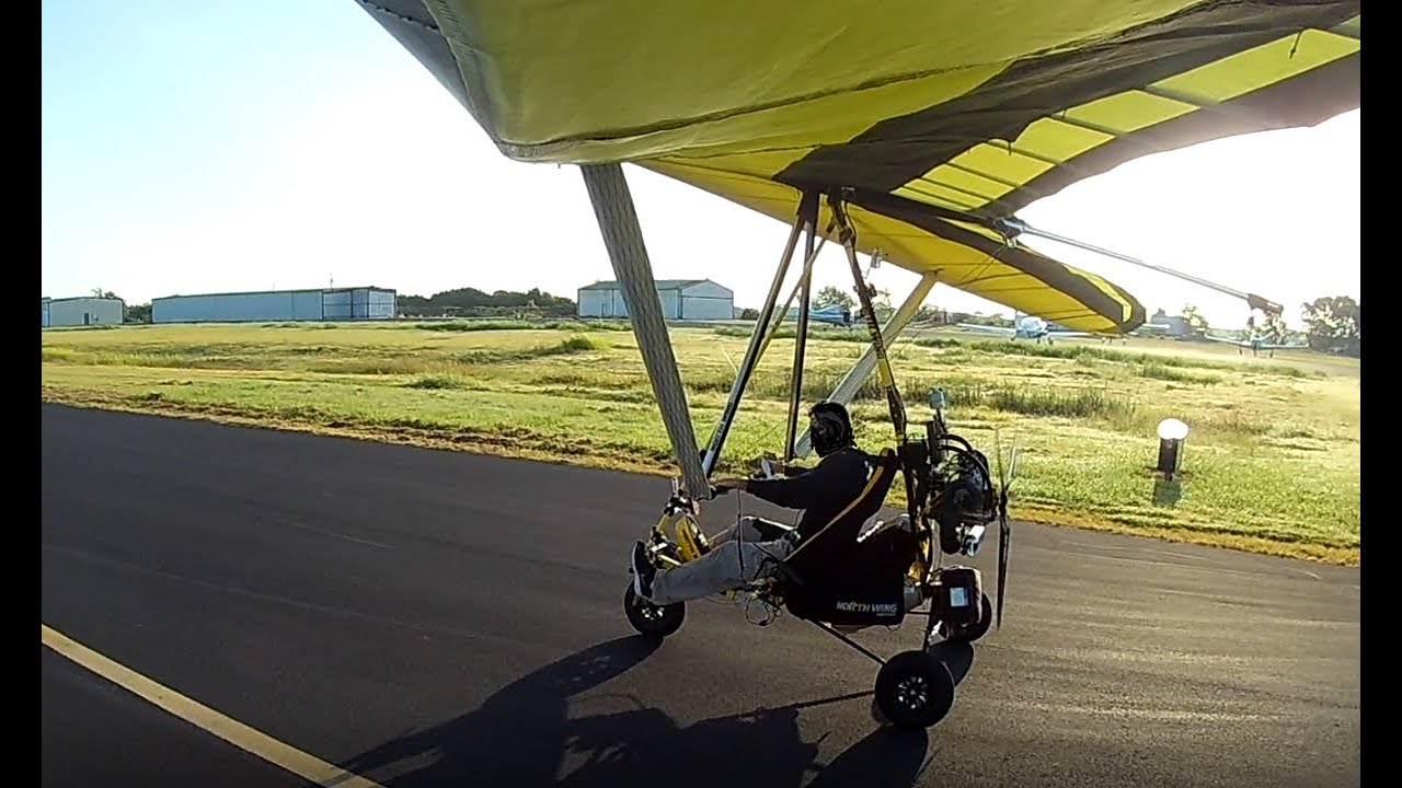 Early Morning North Wing ATF Trike Flight - YouTube