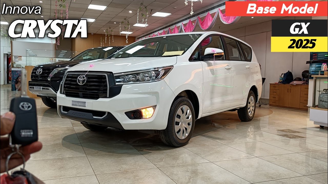 Toyota Innova Crysta GX Base Model 2025 ️| King of Mpv Cars !! Price ...