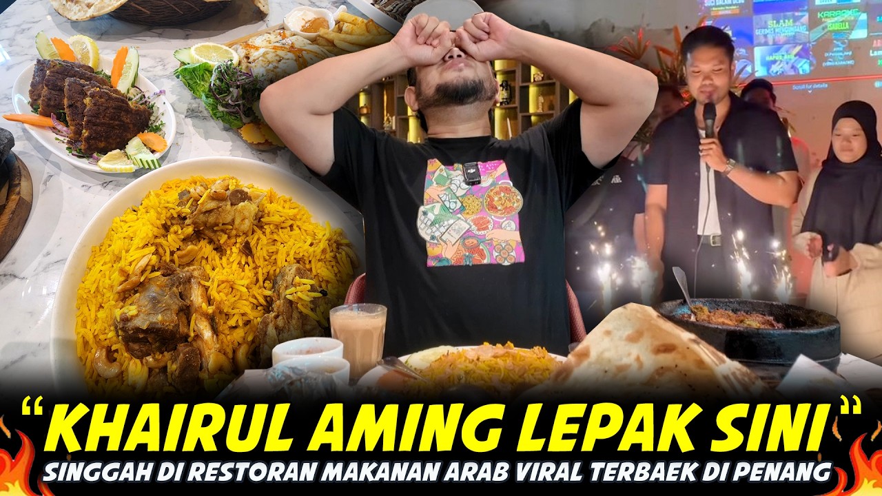 DATANG PENANG SINGGAH SINI..KHAIRUL AMING Pun Bawa 100 Staff Makan Di ...