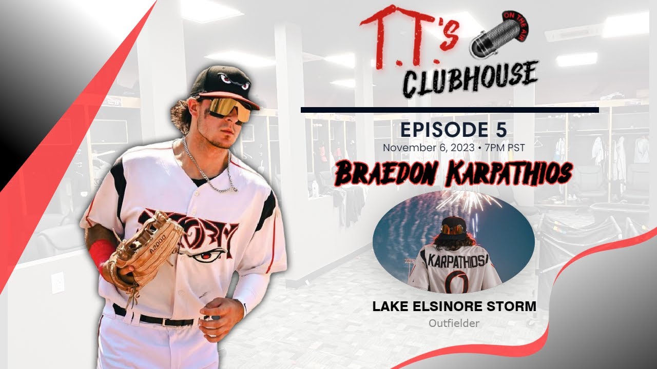 TT's Clubhouse Podcast: Episode 5 - Braedon Karpathios, Lake Elsinore ...
