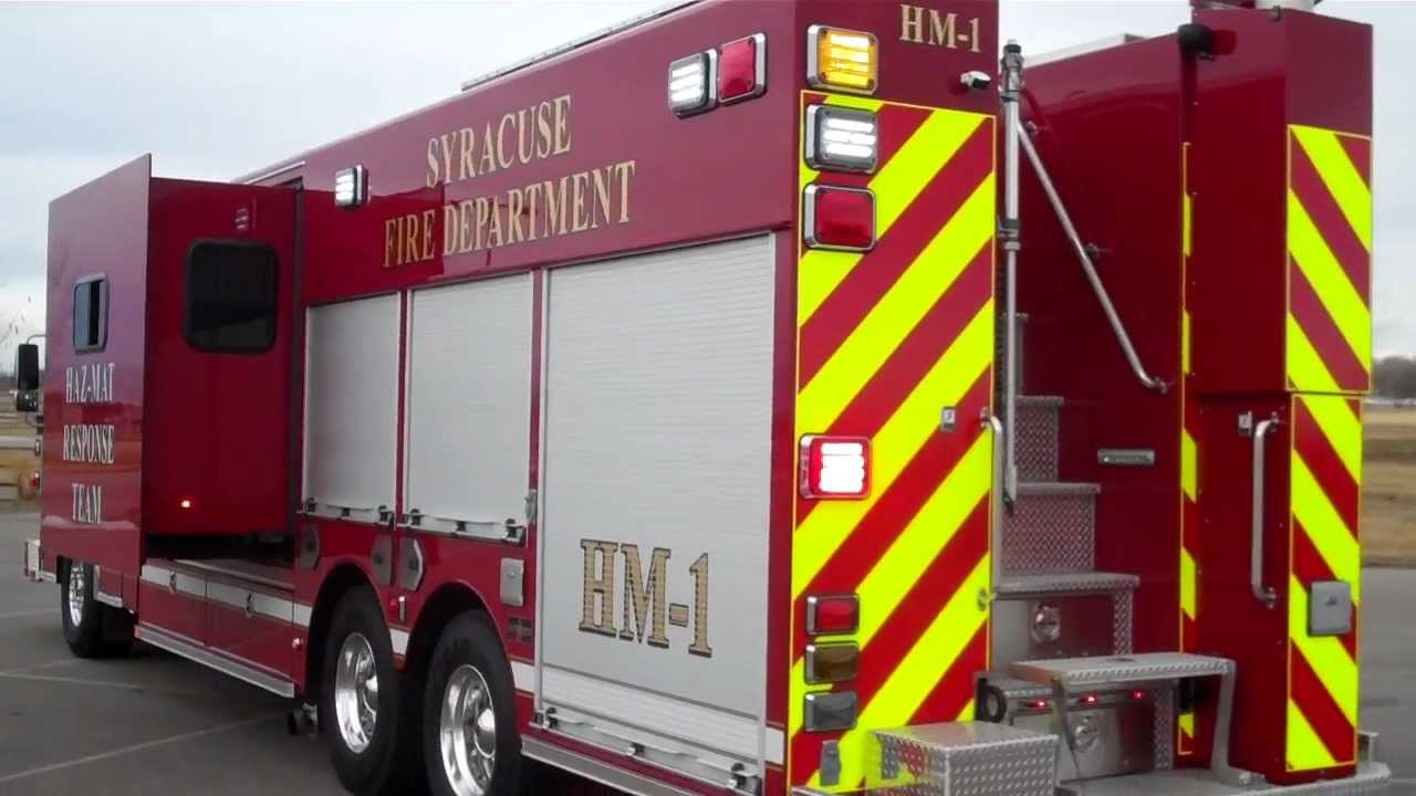 SVI Trucks - Syracuse, NY Haz-mat Response Unit - YouTube