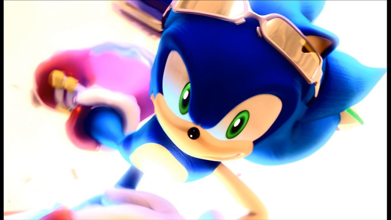 Sonic Riders: Zero Gravity (Wii) CGI cutscenes in 1080p (neural network ...