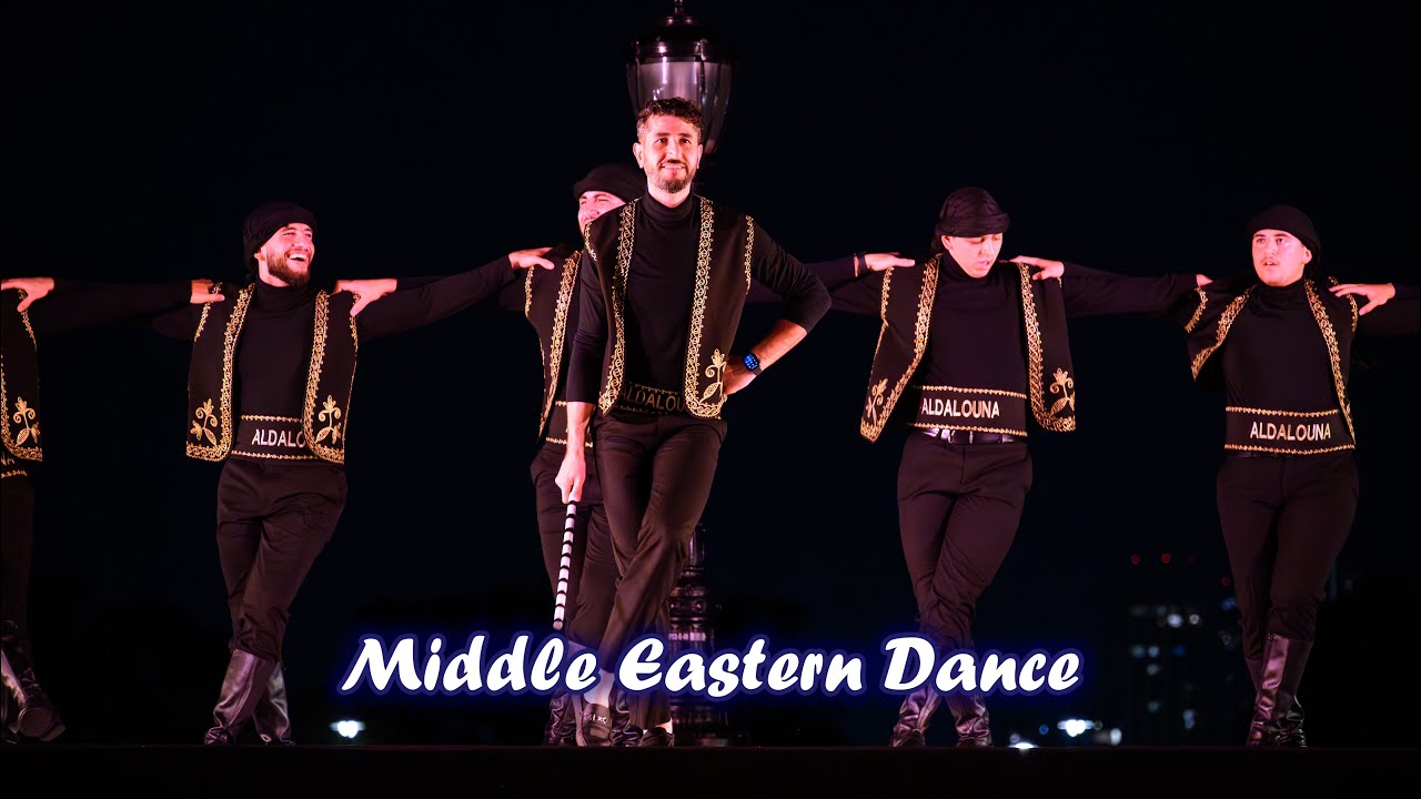 Middle Eastern Dance from Dalouna Dabka Group - YouTube