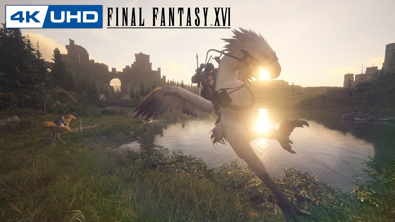 Final Fantasy XVI INSANE Beauty Realistic Graphics - Open World Chocobo ...