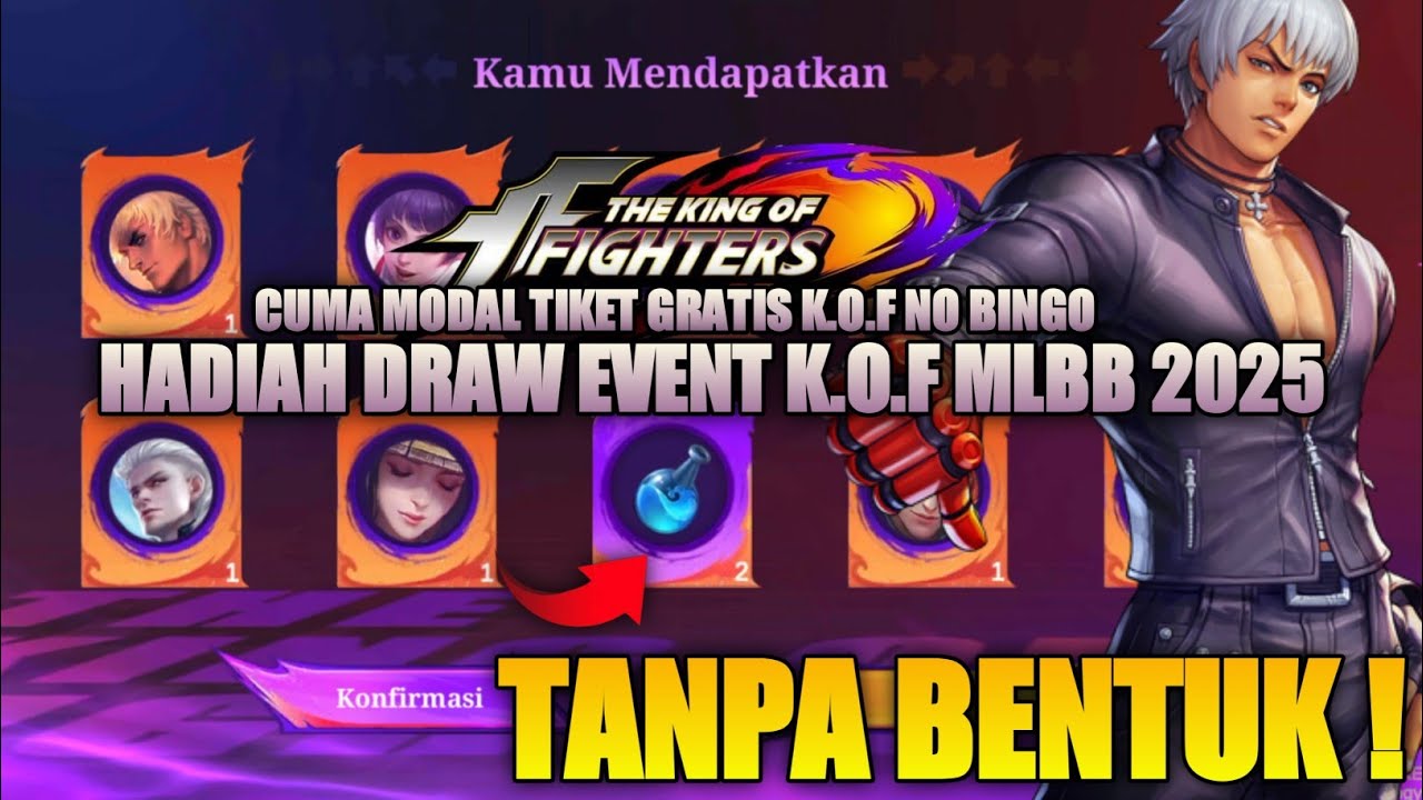 TANPA BENTUK!! CARA DAPAT SKIN KOF GRATIS 2025 | 30TIKET GRATIS EVENT ...
