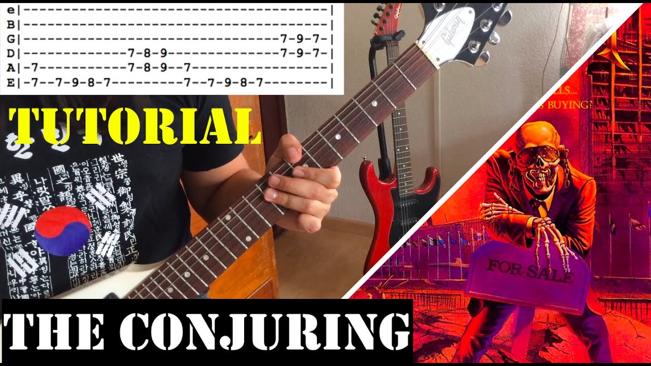 Como tocar The Conjuring de Megadeth en guitarra - YouTube