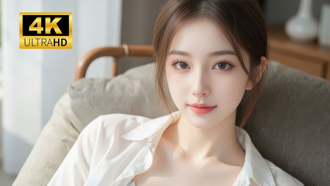 Beauty Secretary Lookbook | AI Girl in Office Mini Skirt 4K - YouTube