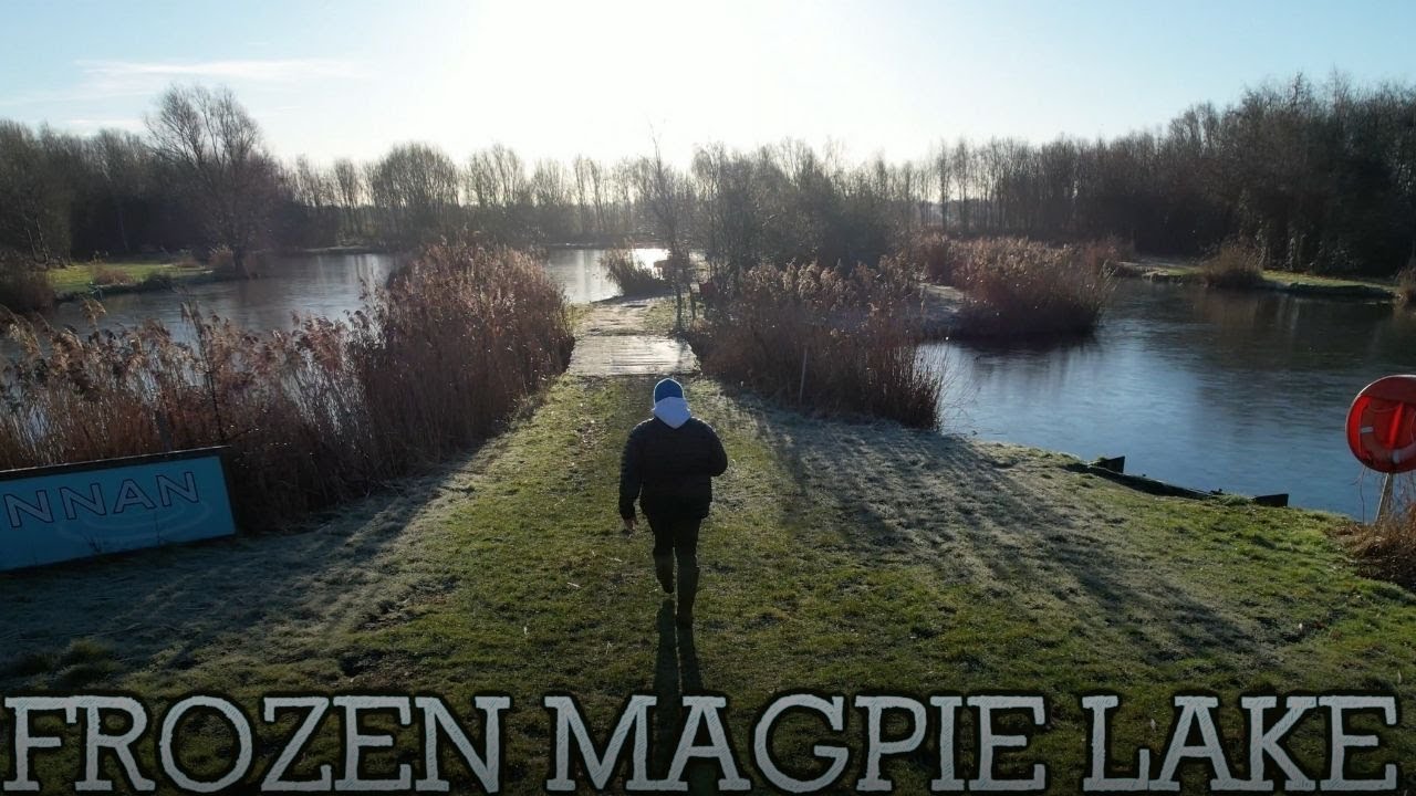 FROZEN!! MAGPIE LAKE @ ROOKERY WATERS - YouTube