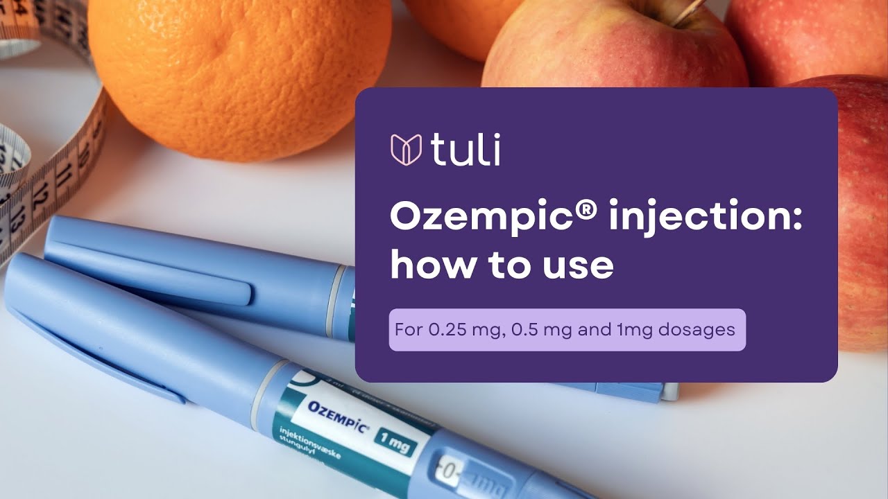 Ozempic injection: how to use - YouTube