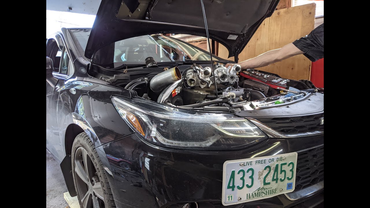 TURBOBAY Big Turbo Upgrade for my 2016/ 2017 Chevy Cruze! - Part 2/2 ...