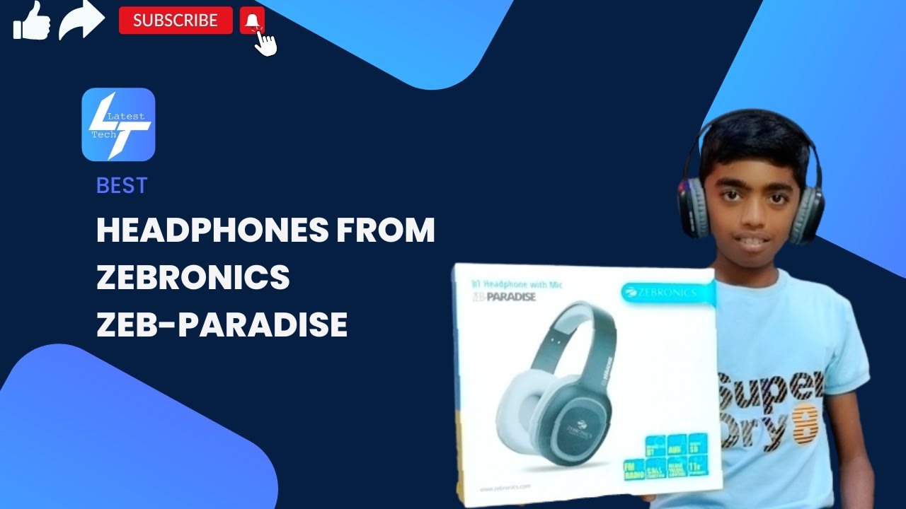 Zebronics ZEB-PARADISE Headset Ka Unboxing || Zebronics ZEB-PARADISE ...