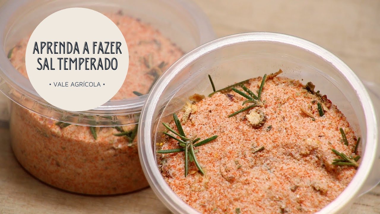 Aprenda a fazer sal temperado ou Gourmet! - YouTube