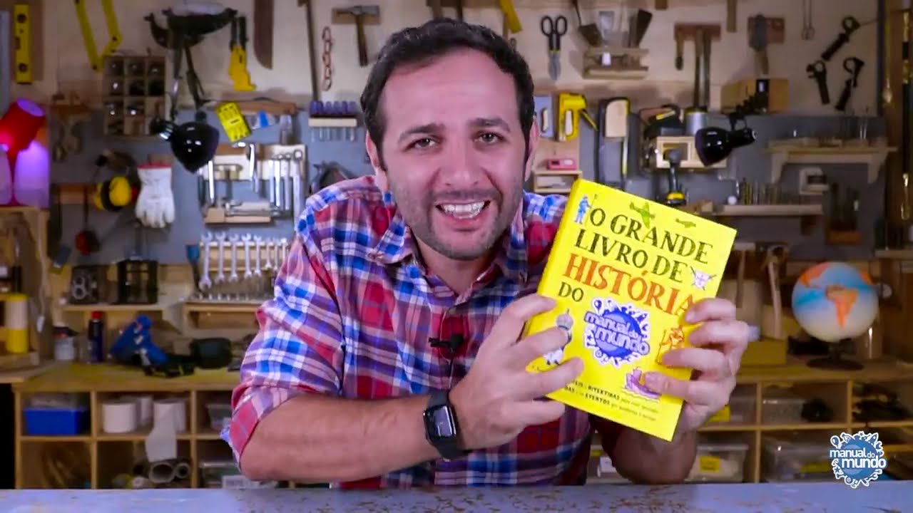 O GRANDE LIVRO DE HISTÓRIA DO MANUAL DO MUNDO - YouTube