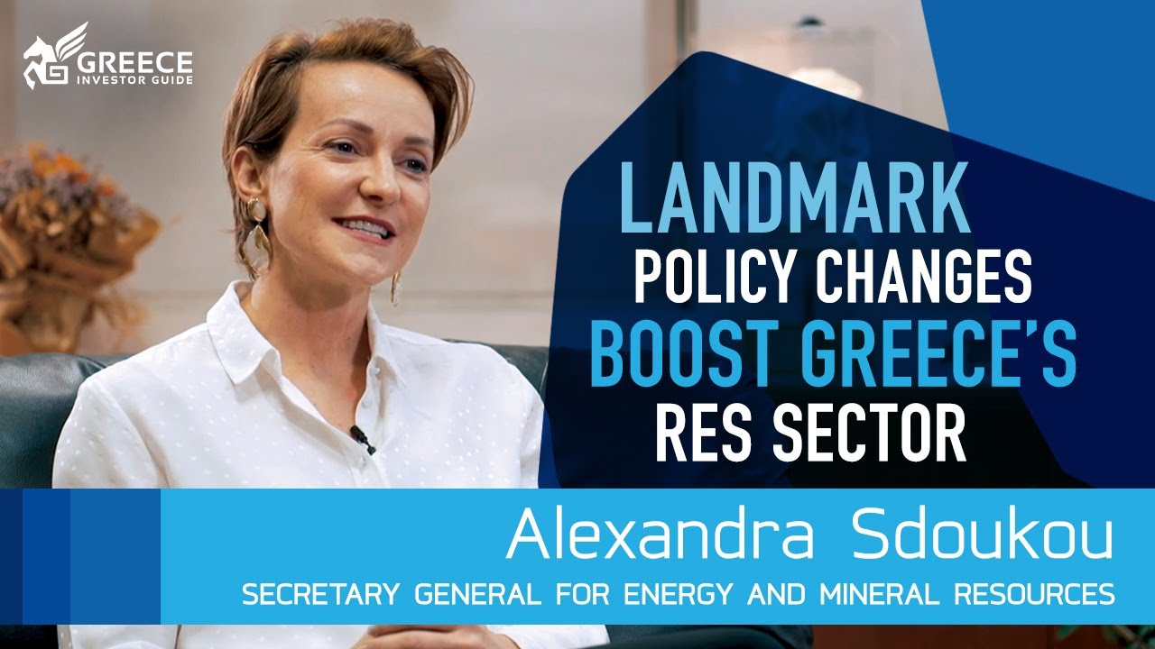 Alexandra Sdoukou, Greece's Secretary General for Energy and Mineral ...