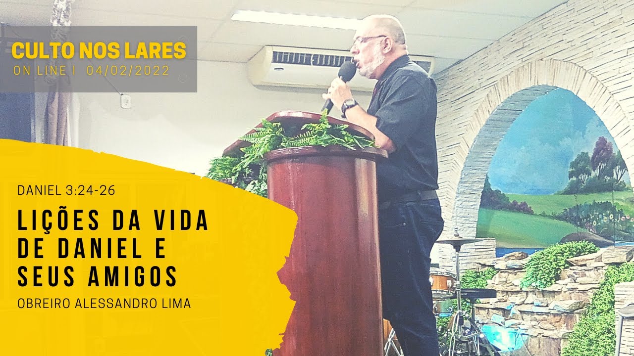 Lições da vida de Daniel e seus amigos l Daniel 3:24-26 - Daniel 3:24 ...