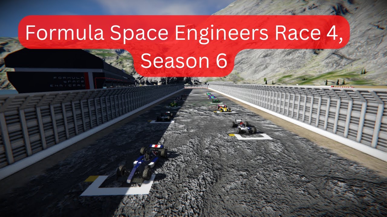 Formula Space Engineers Race 4 Season 6. CASA CRISTO! - YouTube