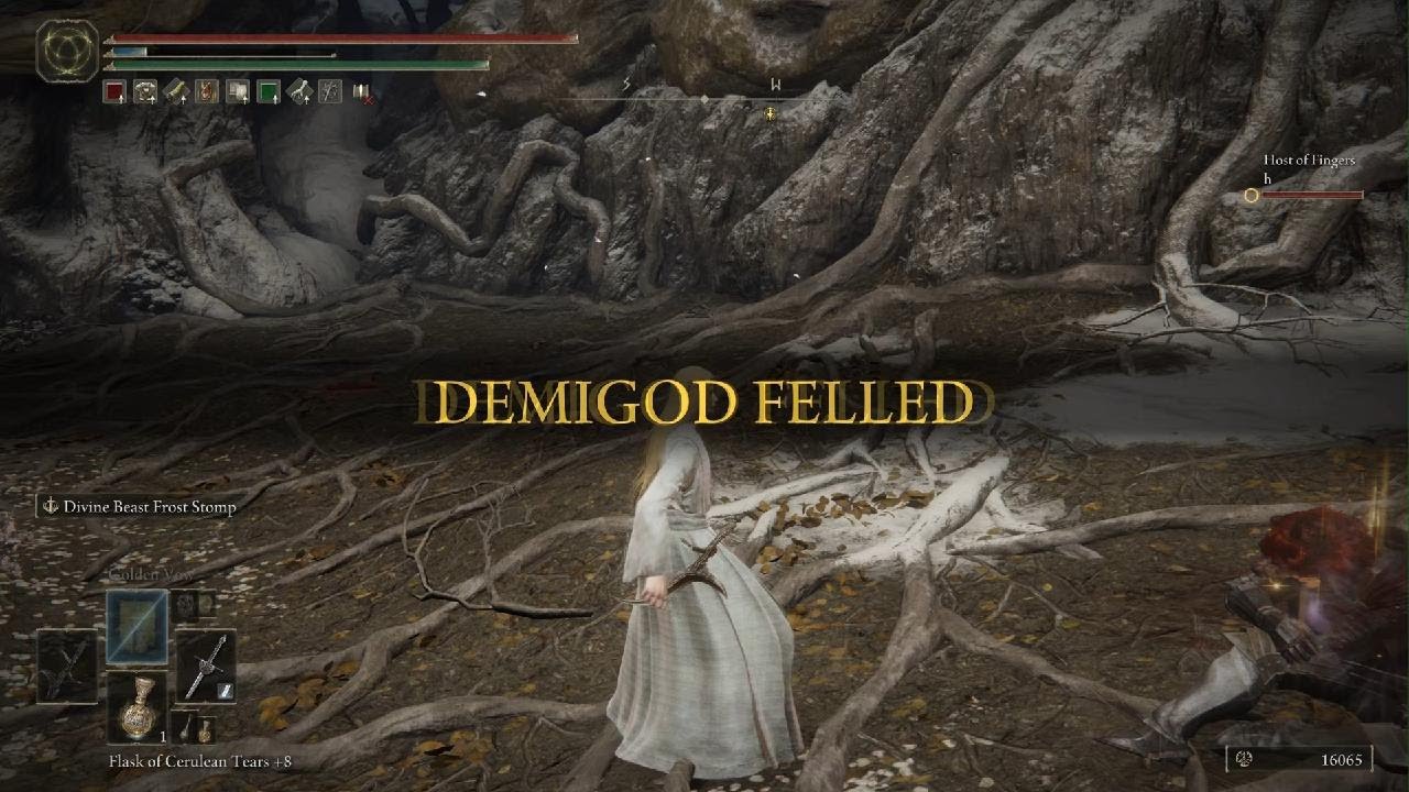 helping fellow tarnished beat malenia - YouTube