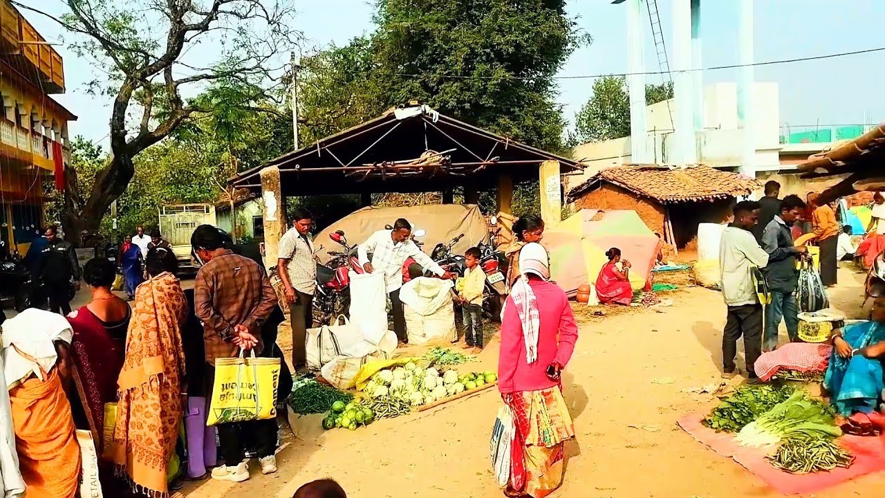 Village Market Walk in Jharkhand | Real Life India Walks - YouTube