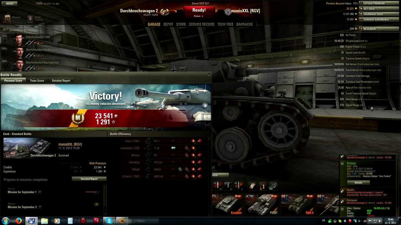 ACE TANKERodrom - DW2 - Durchbruchswagen 2 (HT tier 4) - YouTube