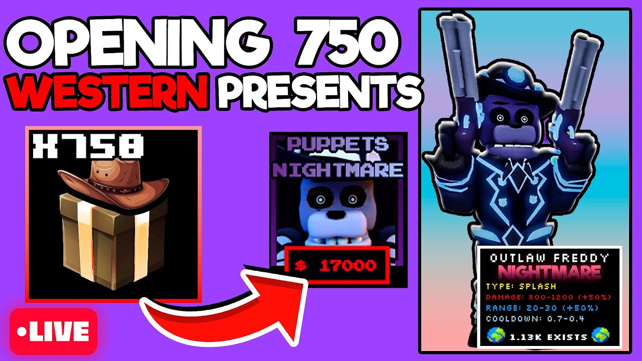 We GET ALL the NEW Wild West Units in Five Nights TD! - YouTube