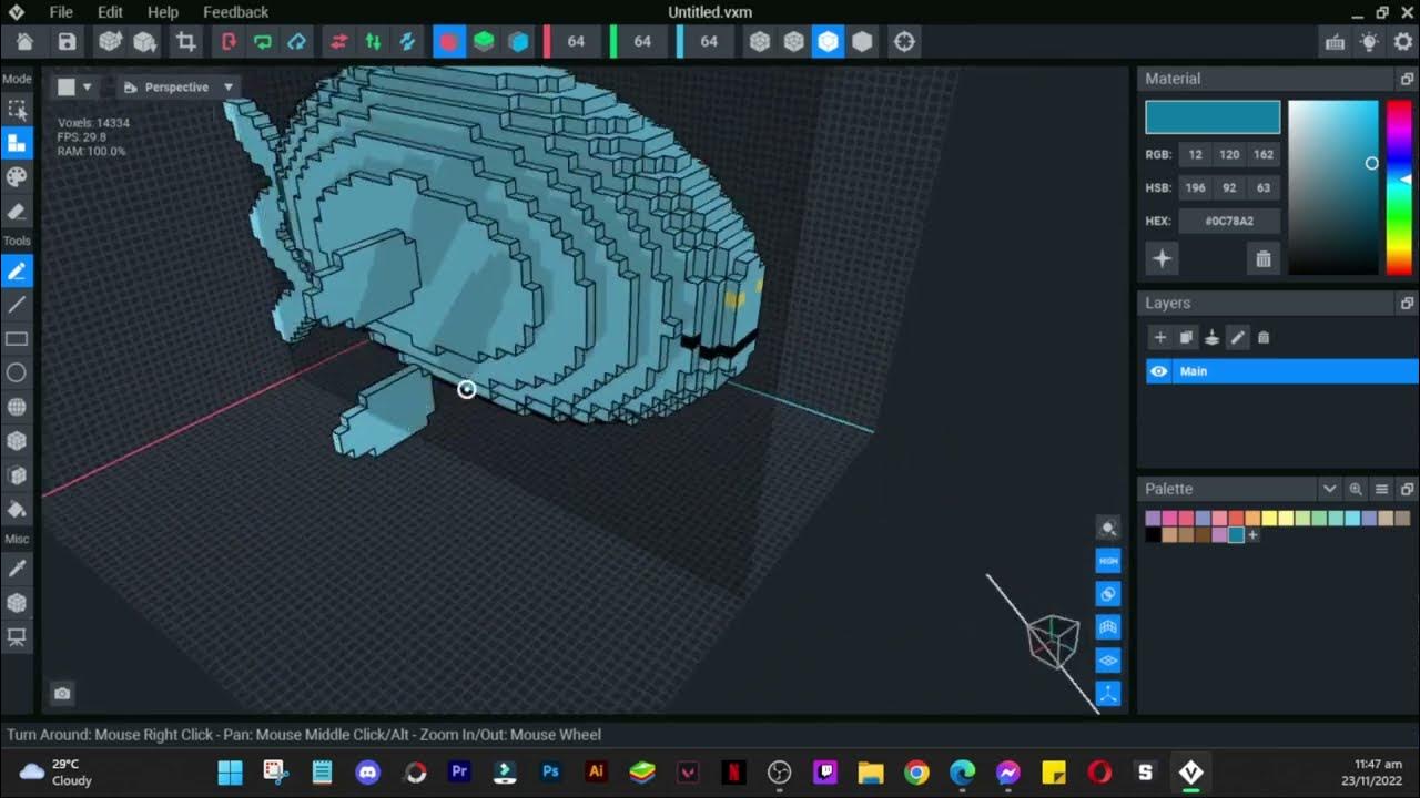 Part 2 How VoxEdit Build Animator/Add Voxel Assets to The Sandbox Game &Place in Your Games ...