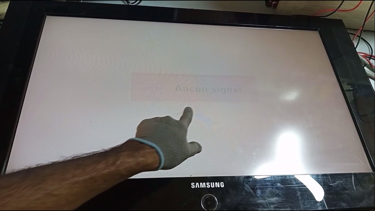 Réparation des problèmes d'écran blanc sur les écrans LCD Samsung 32 p ...