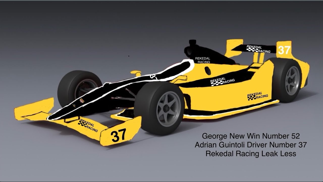 Turbo but only when the Rekedal Racing Indycar is onscreen - YouTube