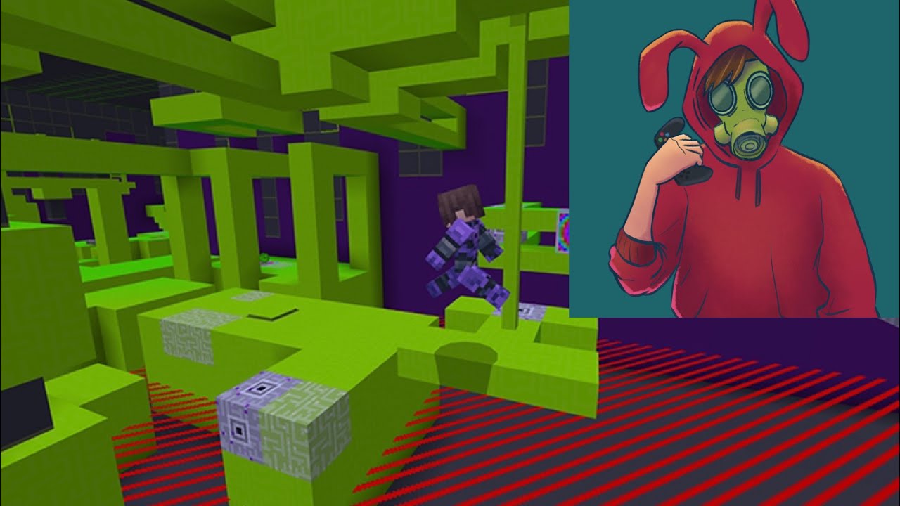 Minecraft glitch runner - YouTube