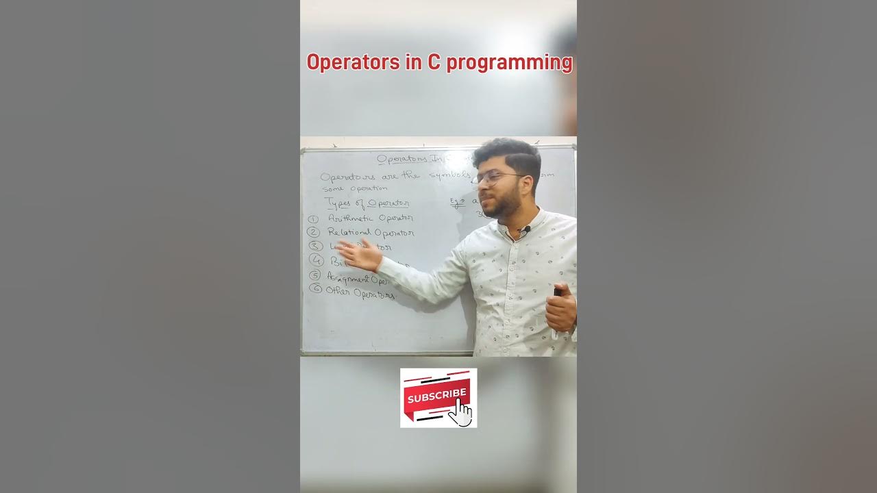 Operators in C Programming | #educationalvideo #shorts #viral #ytshorts #trending #shorts - YouTube
