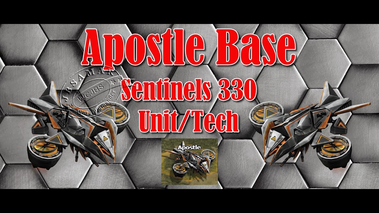 War Commander : Apostle : Sentinels 330 : Unit & Tech - YouTube
