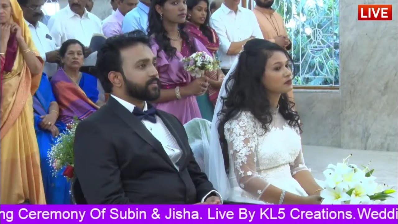 Wedding Ceremony Of Subin & Jisha Live By KL5 Creations - YouTube