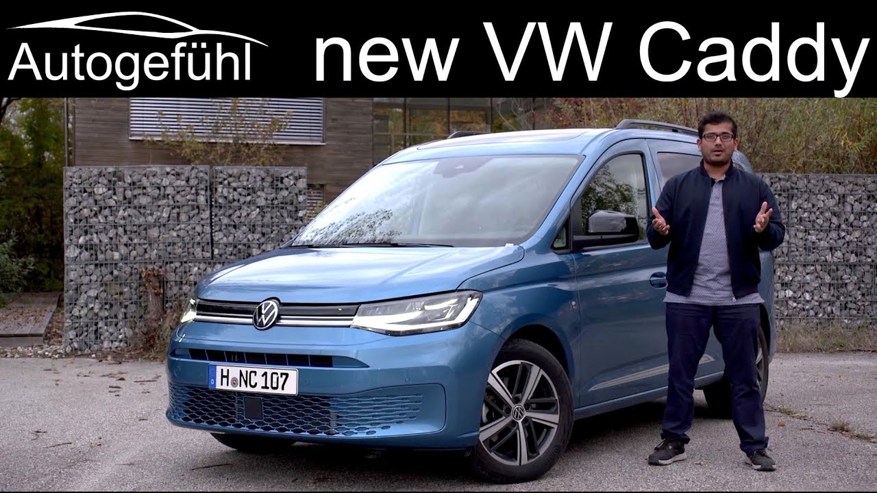 all-new VW Caddy FULL REVIEW driving the 2021 Volkswagen Caddy Move SWB ...