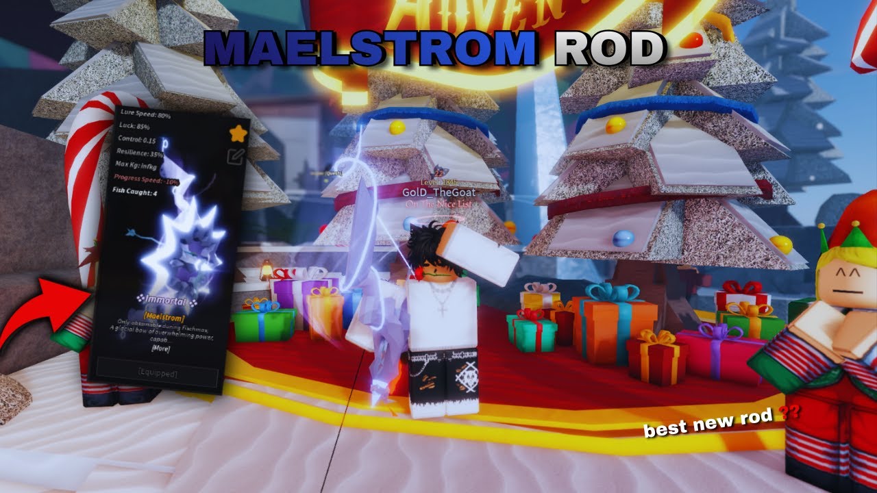 COMO PEGAR A ROD MAELSTROM - Roblox - Fisch - YouTube