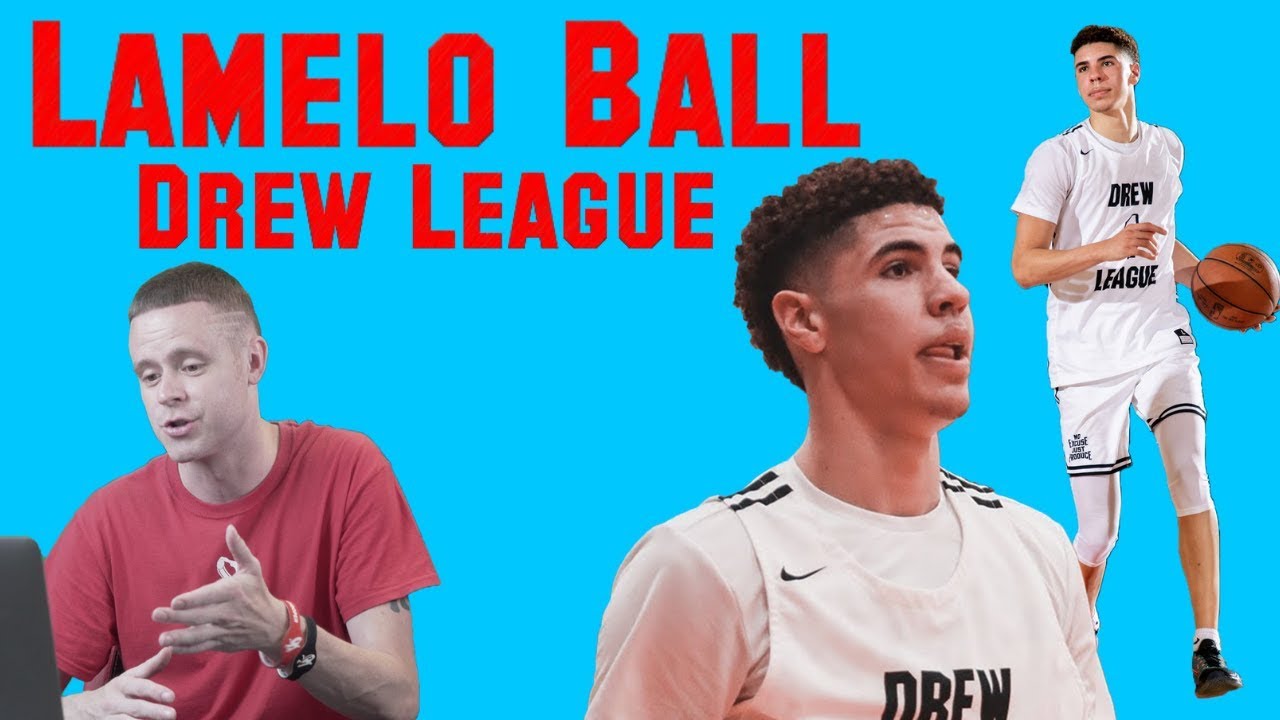 The Professor Reacts to LaMelo Ball Drew League Footage - YouTube