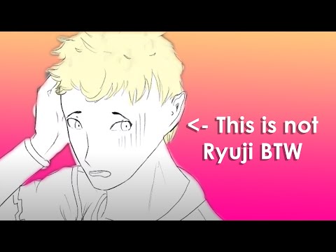 That thing that happens when anime characters get really sad.
