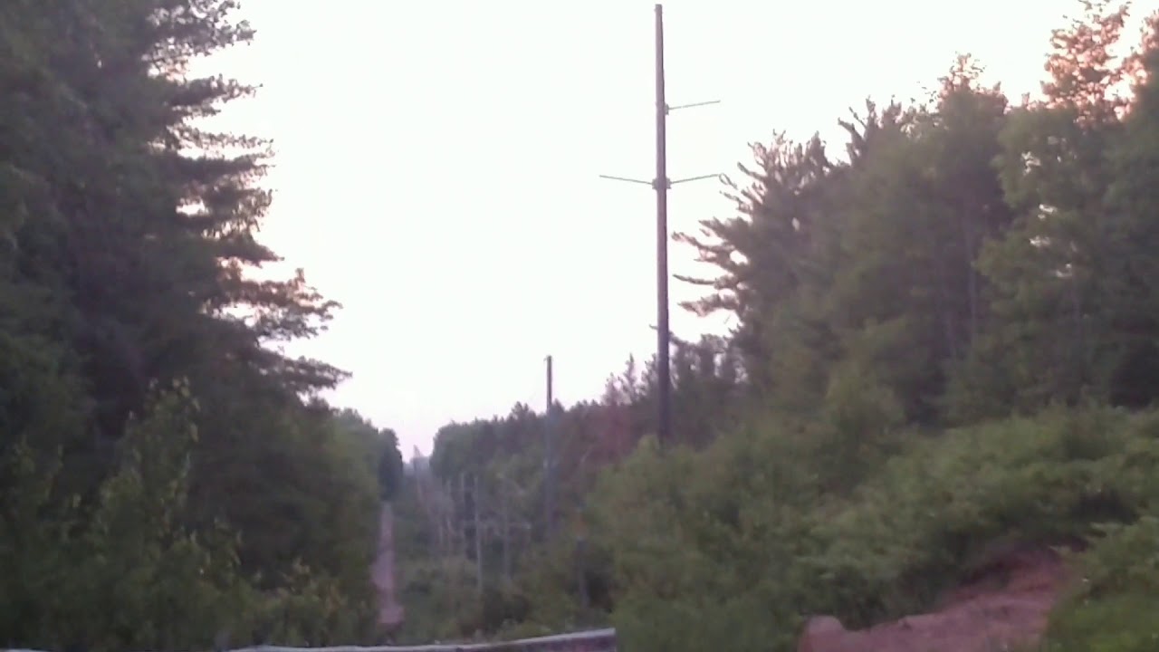 The Paulding Light of Michigan at sunset - YouTube