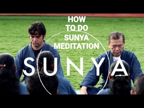 How to do Sunya Meditation - YouTube