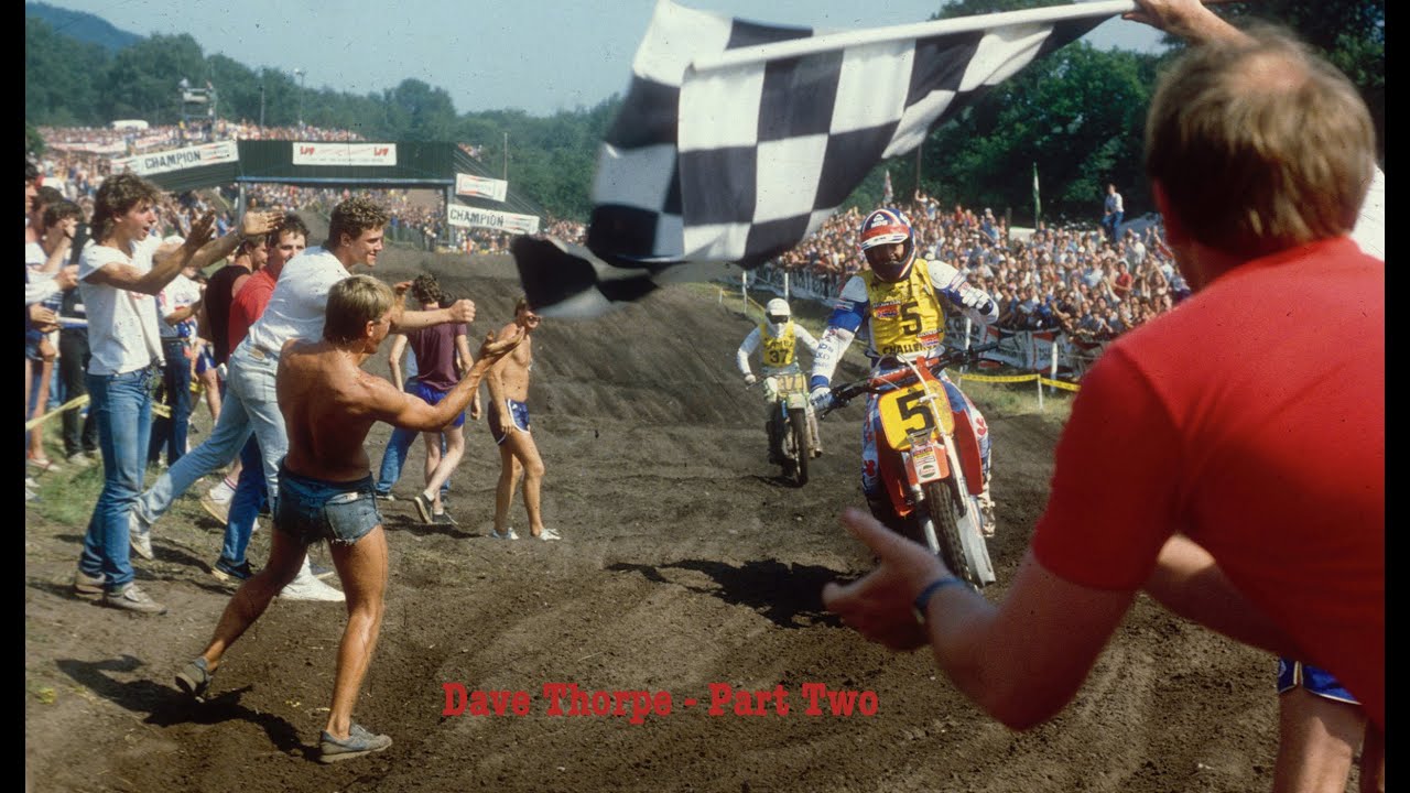 Dave Thorpe, three times 500cc Motocross World Champion. Part 2. - YouTube