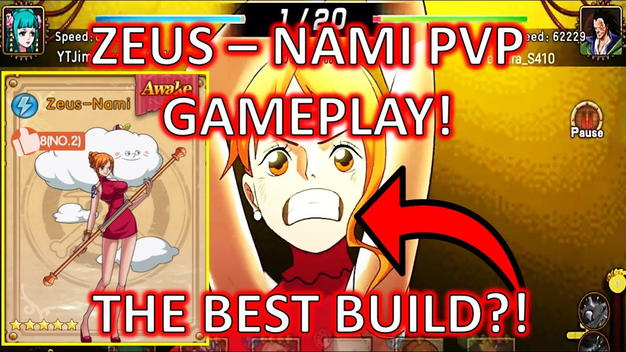 THE BEST BUILD FOR ZEUS NAMI!? | ZEUS NAMI PVP SHOWCASE! | One Piece ...