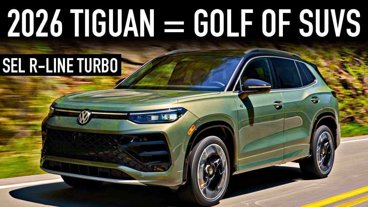 2026 VW Tiguan SEL R-Line Turbo.. 268 HP Performance SUV? - YouTube