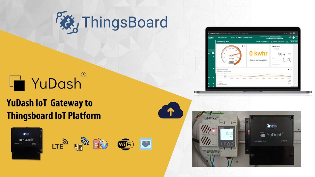 YuDash LYNX To Thingsboard - YouTube