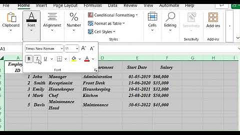 Assignment 1: Excel - YouTube