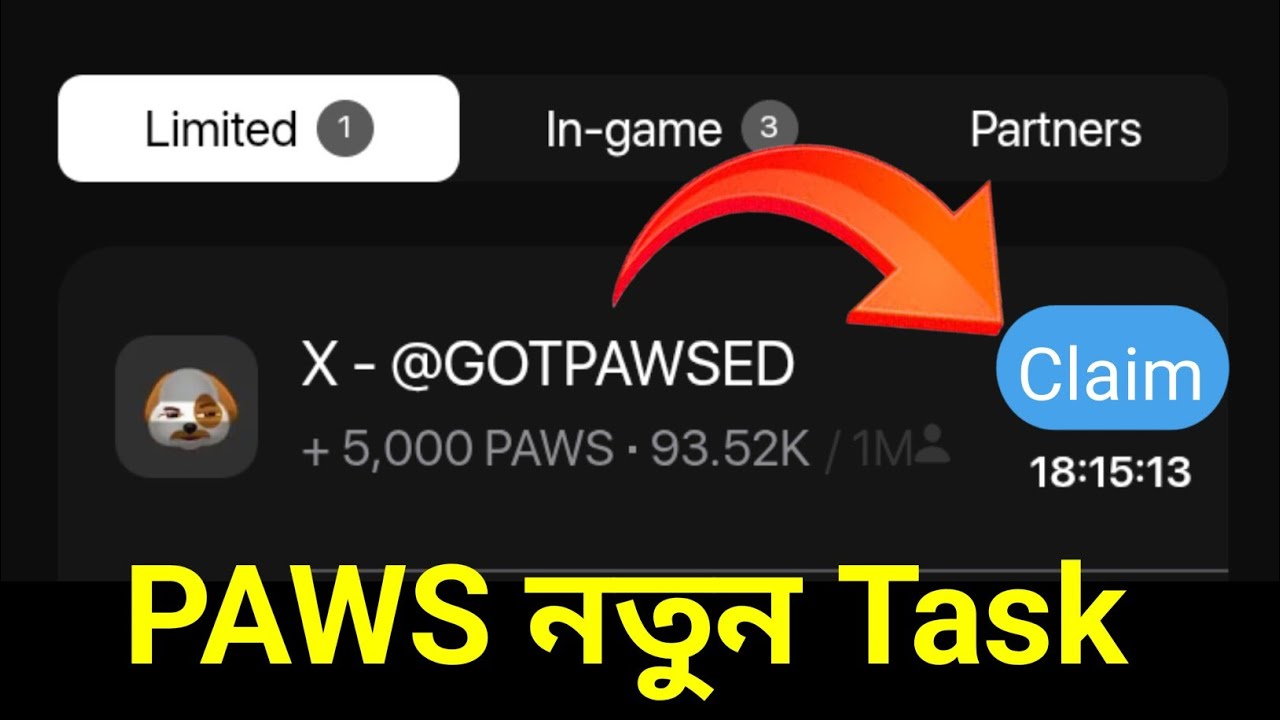 paws new task today | paws new task | paws update today | X@GOTPAWSED | paws new update | paws ...