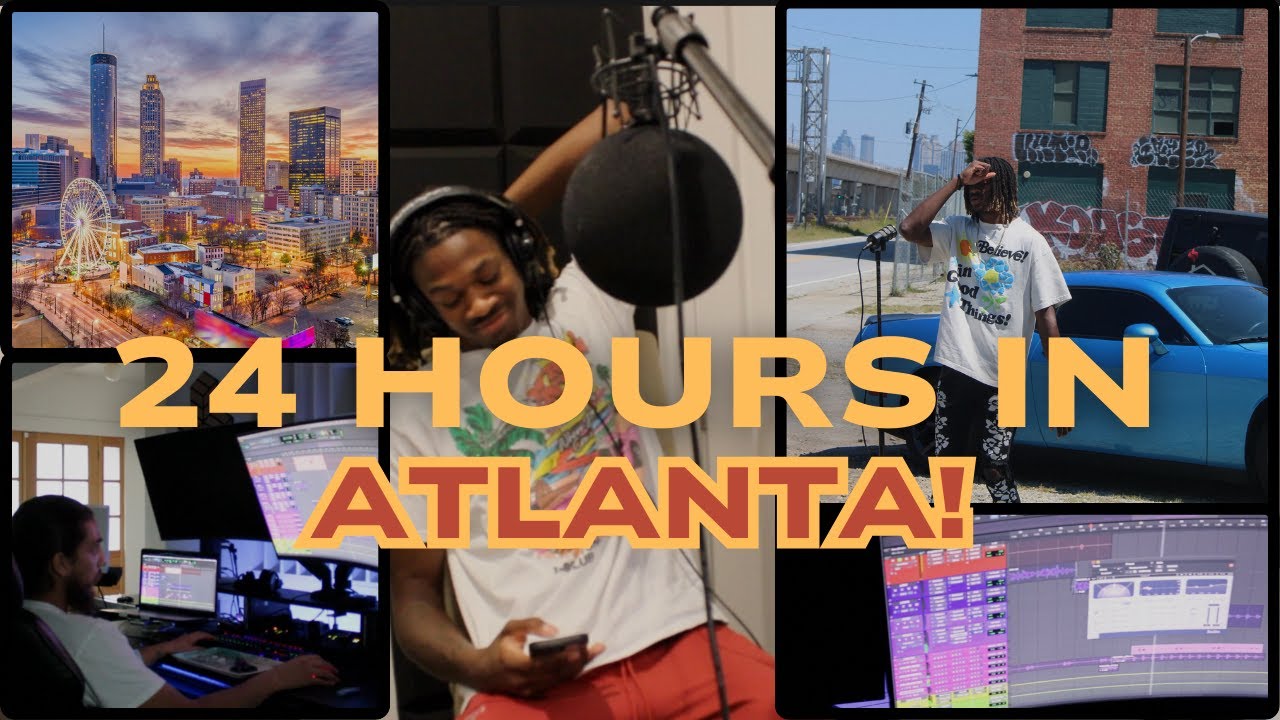 24 HOURS IN ATLANTA AS AN UNDERGROUND RAPPER! - YouTube