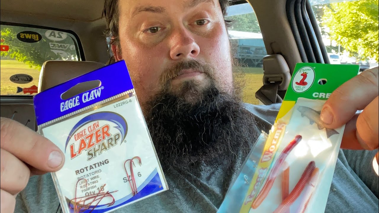 A Micro Texas rig?!?! Ultra finesse for bass and panfish #creekfishing ...