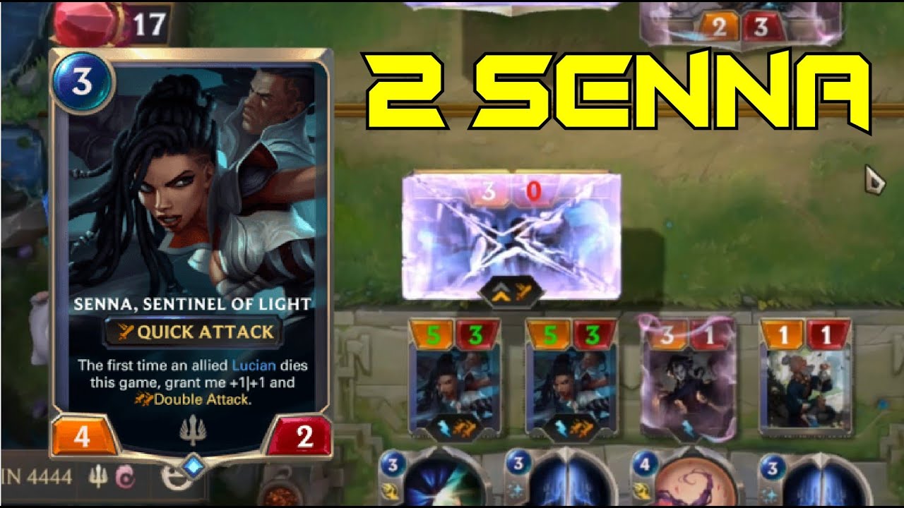 2 Senna, Sentinel of Light | LEGENDS OF RUNETERRA BETA | LoL Card Game ...