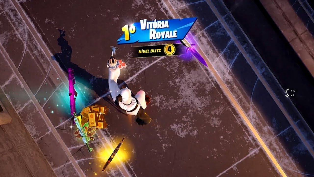 Fortnite - (C6S4) - Art, The Clown - Blits Royale Victory - YouTube