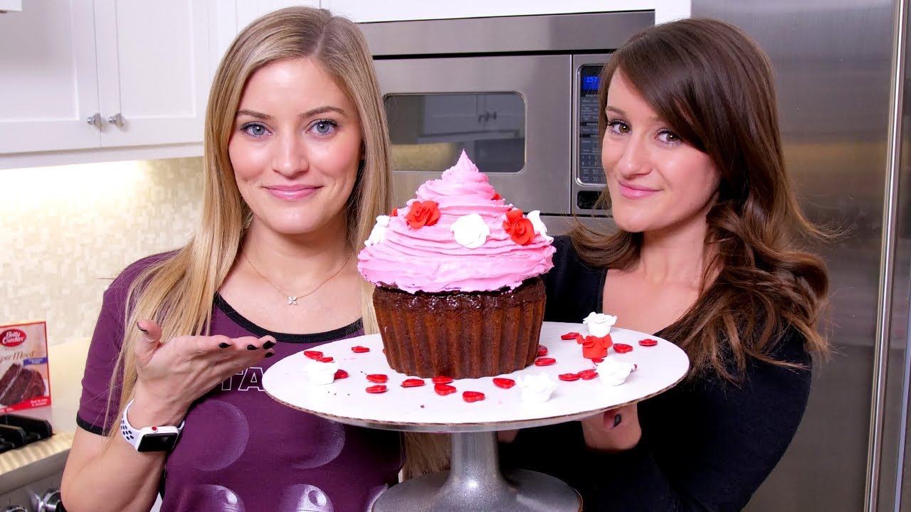 Making A Giant Cupcake! - YouTube